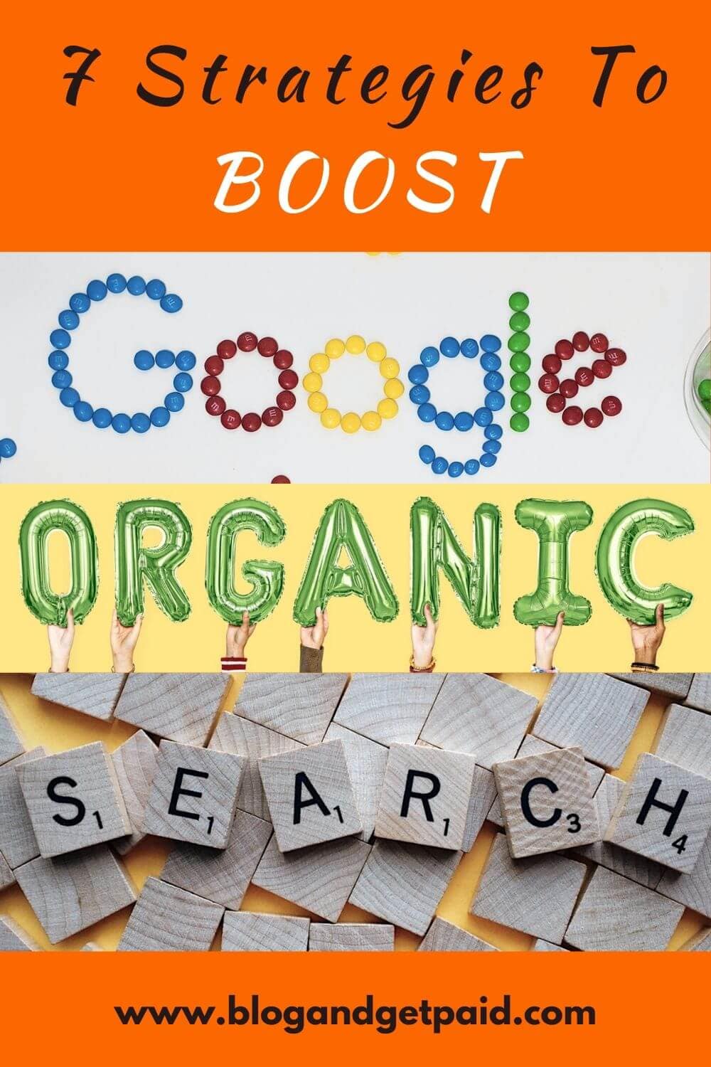 Best 7 Strategies To Increase Organic Search Traffic - Blog & Get Paid